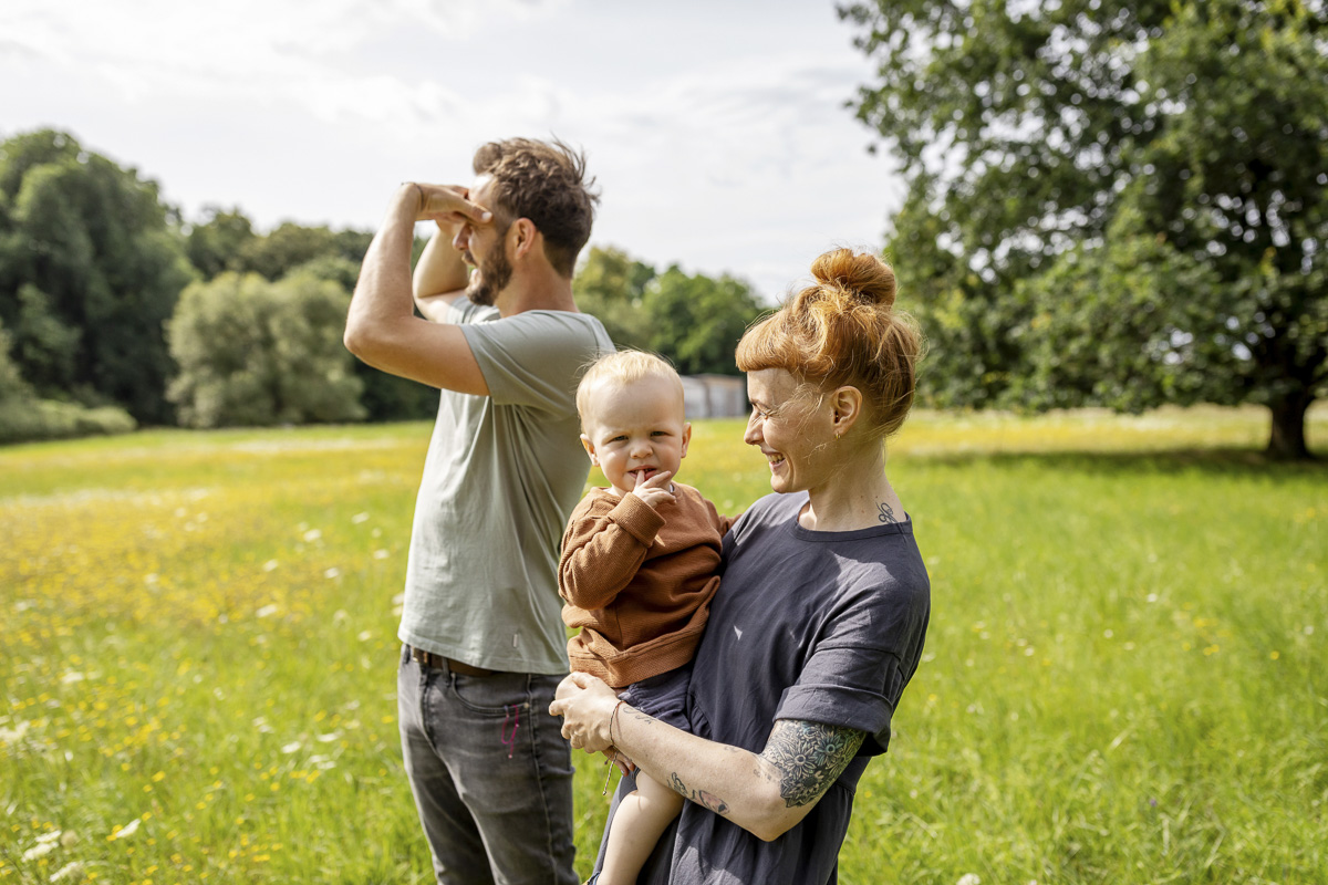 Familienshooting im Sommer in Berlin - Jannette Kneisel